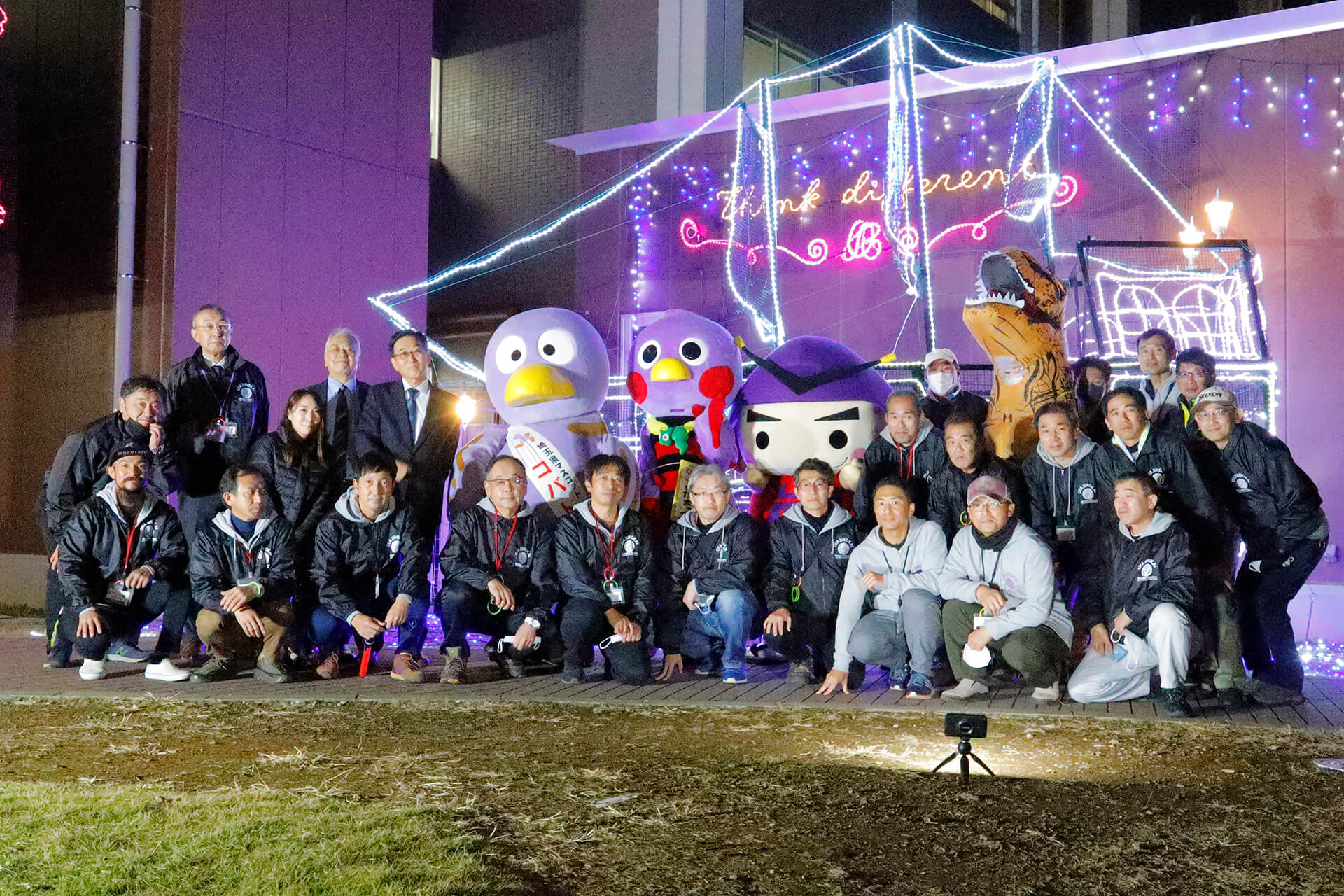 大妻嵐山イルミネーション点灯式【開催報告】おやじの会主催 | 大妻嵐山中学校・高等学校