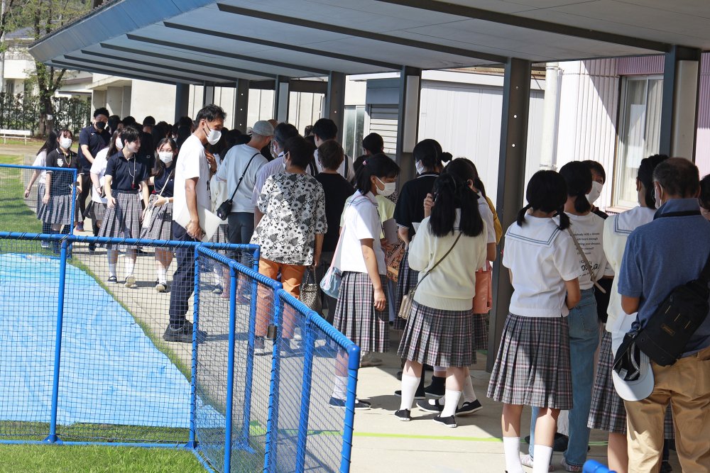 今日は「大妻祭」！テーマは『彩』 | 大妻嵐山中学校・高等学校