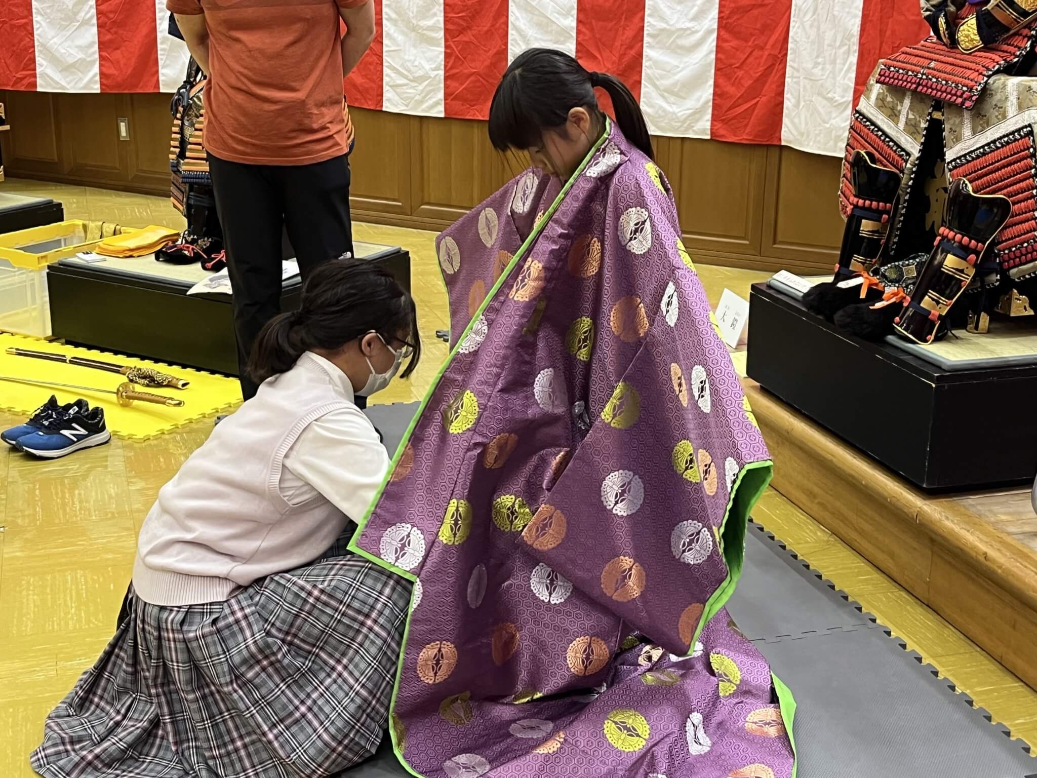 ボランティア活動報告（嵐山史跡の博物館） | 大妻嵐山中学校・高等学校