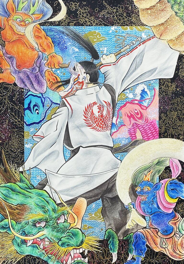 未来のアーティスト！「埼玉県高校生美術展」出品中！ - 大妻嵐山中学校・高等学校